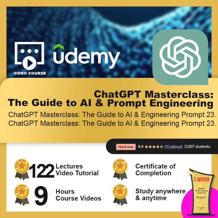 [Video Course] ChatGPT Masterclass: The Guide to AI & Prompt ...