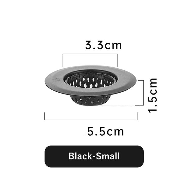 Kitchen Metal Sink Filter Trap Stainless Steel Mesh Strainer Food Slag ...