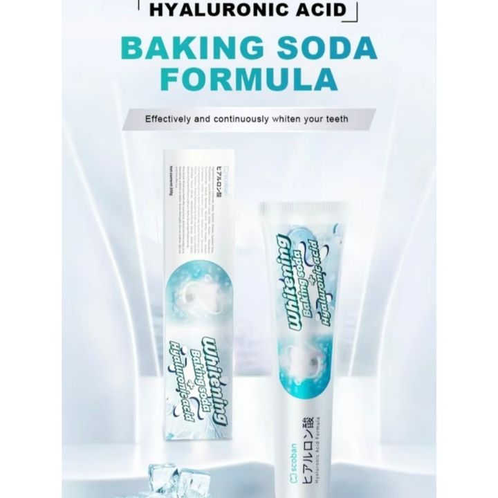 "MINI GALORE" Hyaluronic Acid Dual Effect Whitening Toothpaste Baking ...
