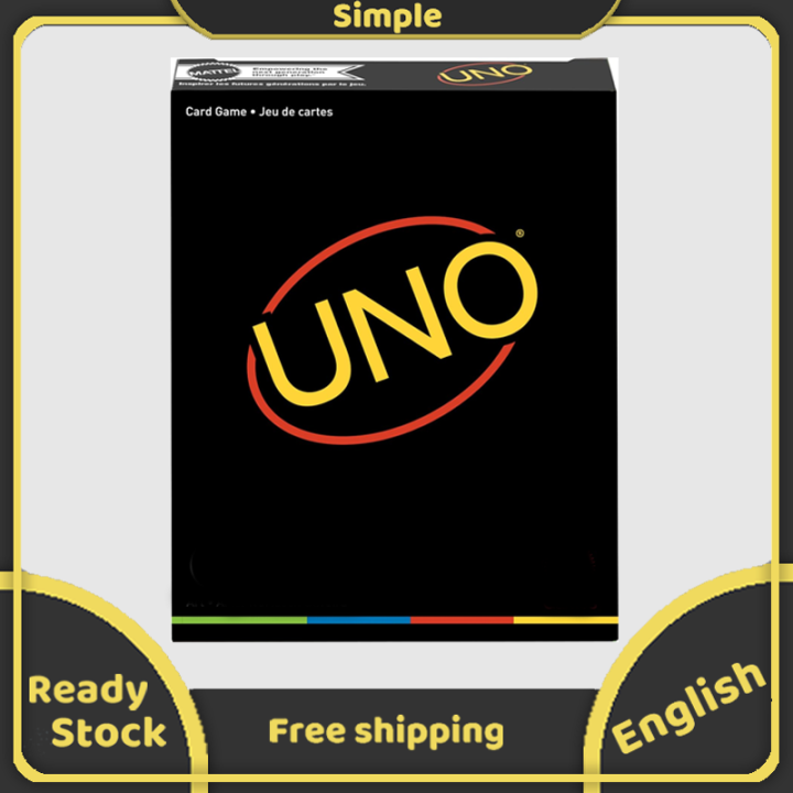 UNO Card Game Special Version Colorful Numbers UNO Party Family Card ...