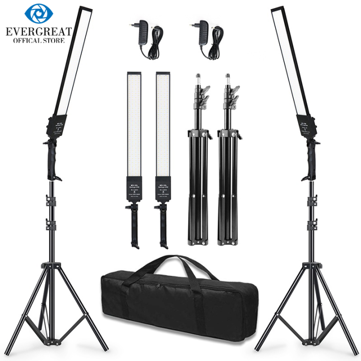 40CM Twin Led Light Photography Led Fill Light Handheld Studio LED Lighting Kit Dimmable LED ...