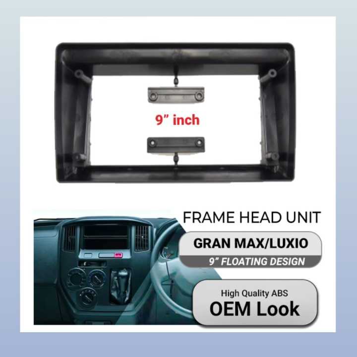 Frame Panel Daihatsu Granmax Gran Max Luxio Head unit Android 9 Inch ...