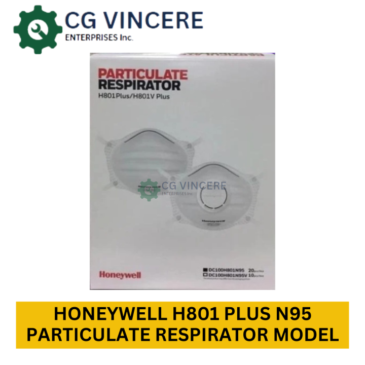 Honeywell H801 Plus N95 Particulate Respirator Model | Lazada PH