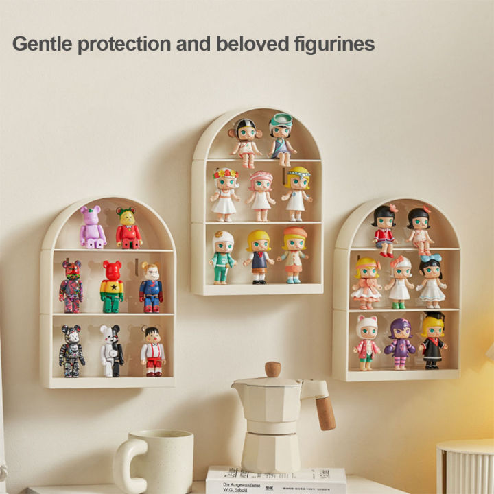 Wall Mounted Showcase Blind Box Figures Display Case Handicraft Storage ... Wall Mounted Showcase Blind Box Figures Display Case Handicraft Storage ...