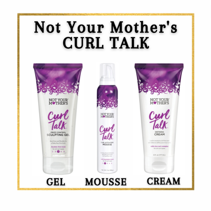 Not Your Mother's Curl Talk Gel, Mousse, Cream, ( CGM / Curly Girl ...