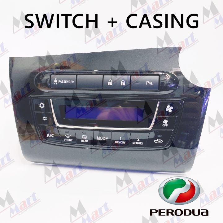 Perodua Myvi 2018 Air Cond Control Panel Switch & Casing | Lazada