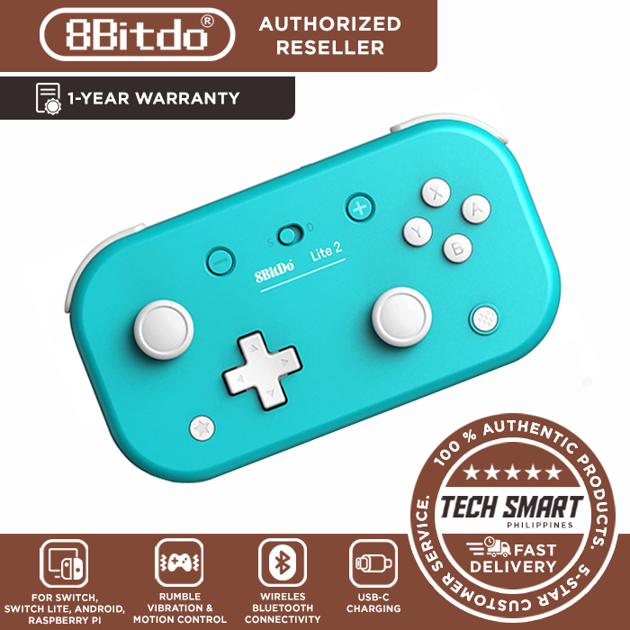 8BitDo Lite 2 Bluetooth Gamepad for Switch, Switch Lite, Android and ...