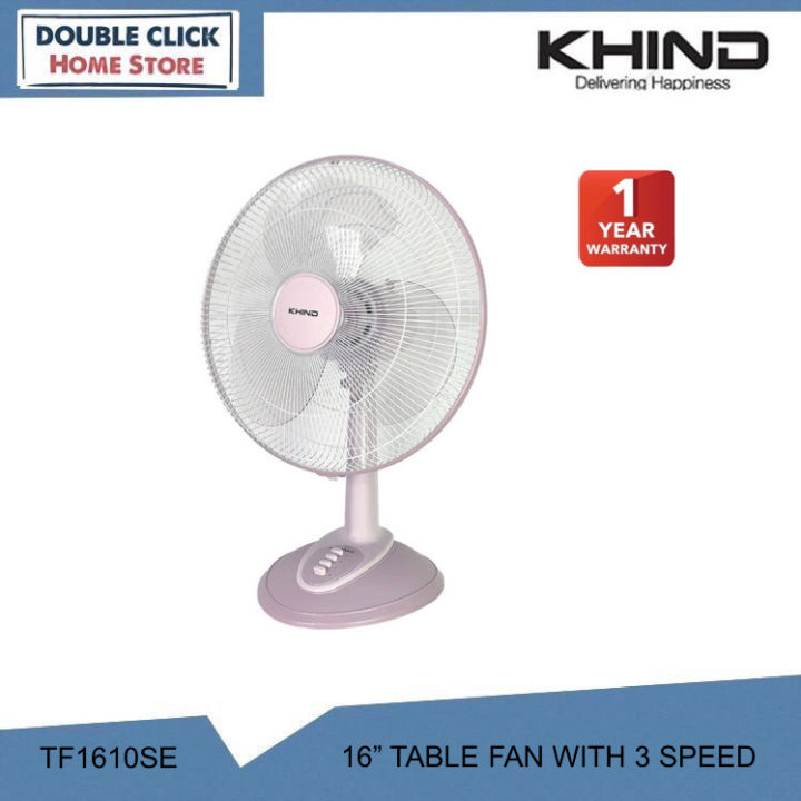 Khind 16" Table Fan TF1610SE | Lazada