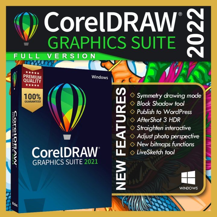 CorelDRAW Graphics Suite 2023 v24 for Windows PC | +Video Guide | Lifetime | Full Version ...
