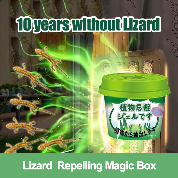 Japan Lizard repellent gel/Safe & Non-toxic Plant Formula/ Gecko ...