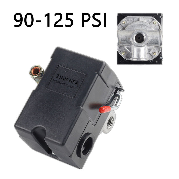 Universal Pressure Switch 90‑125 PSI For Air Compressor Pump Control ...