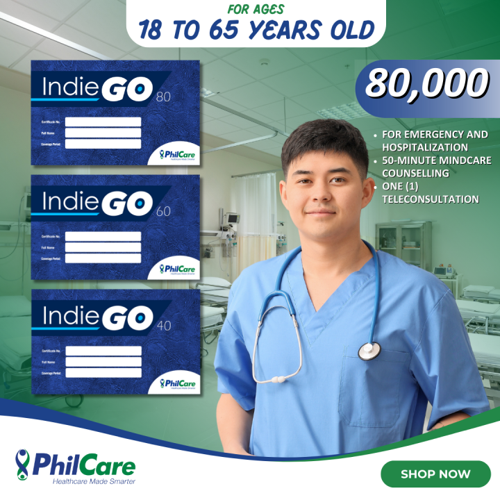 PhilCare - IndieGo (Prepaid health card / Health card / Health ...