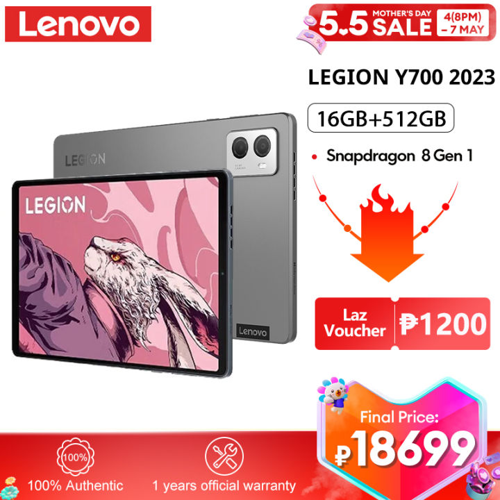 Lenovo Legion Y700 2023 Tablet Snapdragon 8 Gen 1 8.8”144Hz AMOLED display 6550mAh Battery two ...