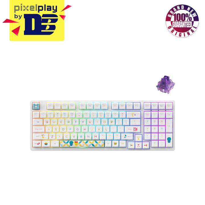 Akko Doraemon Rainbow 3098B Multi-Modes RGB Hot-Swappable Mechanical ... Akko Doraemon Rainbow 3098B Multi-Modes RGB Hot-Swappable Mechanical ...