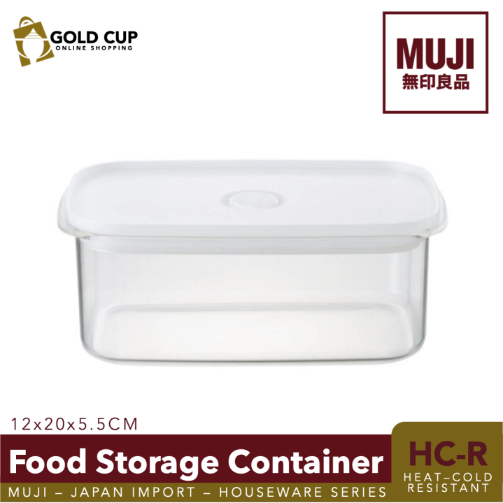 MUJI Sealable Food Storage Container (12x20x5.5CM) | Lazada PH
