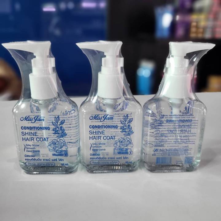 MISS JAM มิสแจม คอนดิชันนิ่ง ชายน์แฮร์โค้ท 85ml. | Lazada.co.th