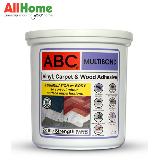 Carpet,Wood Adhesive 4kg ABC Multibond Vinyl, | Lazada PH