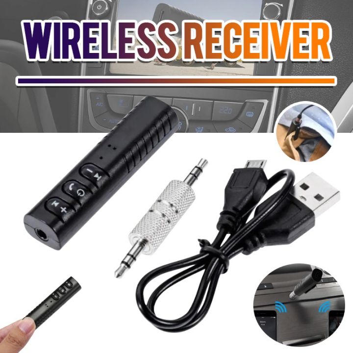 Bluetooth Receiver Car Adapter & Bluetooth Car Aux Adapter for Music ...
