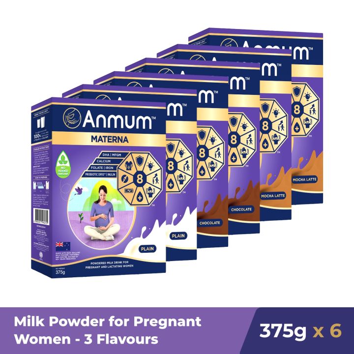 Anmum Materna Pregnancy Milk Powder Variety Pack 375G x6 | Lazada PH