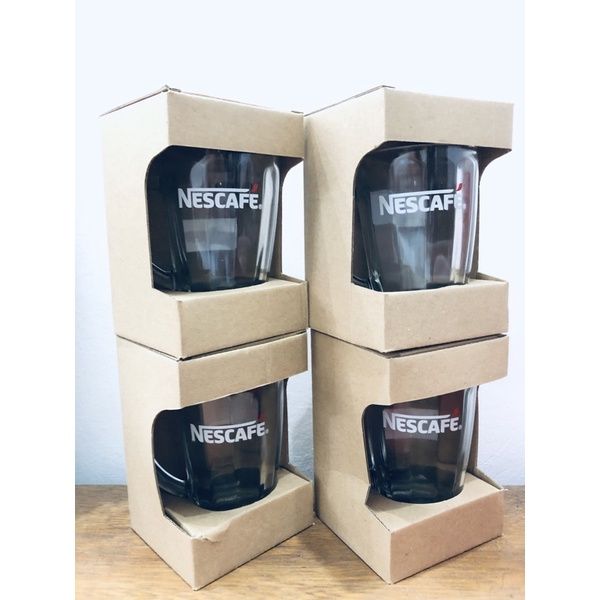 LY CỐC THUỶ TINH CAO CẤP NESCAFE CÓ QUAI CẦM | Lazada.vn