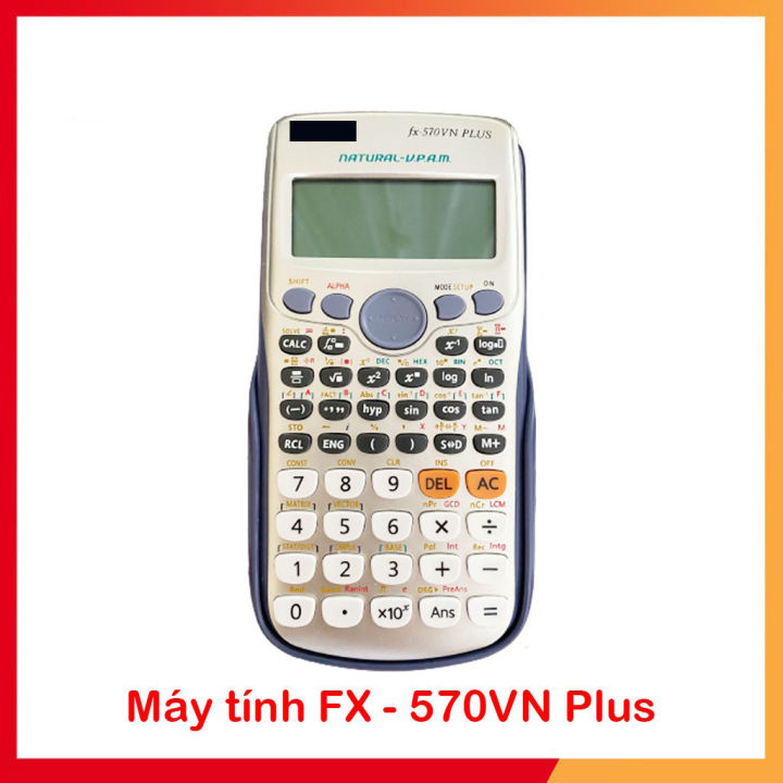 Máy Tính Casio FX-570VN PLUS Máy Tính Mini Dùng Pin Cho Học Sinh - Sinh ...