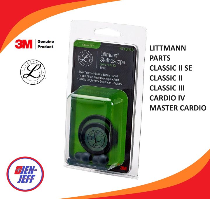 3M Littmann Stethoscope Spare Parts Kit for CLASSIC II, CLASSIC II SE ...