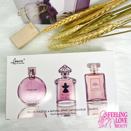 3 in1 Perfume for women Paris Angel Perfume Gift Set Tender Feeling ...
