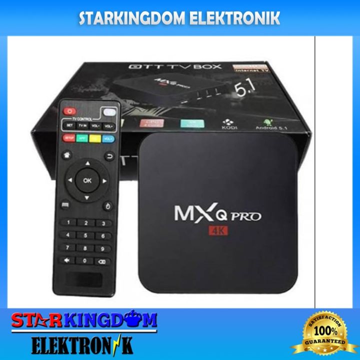 Android Box Mxq Pro 4k Smart Tv 4gb Ram 32gb Rom Quad Core Aplikasi