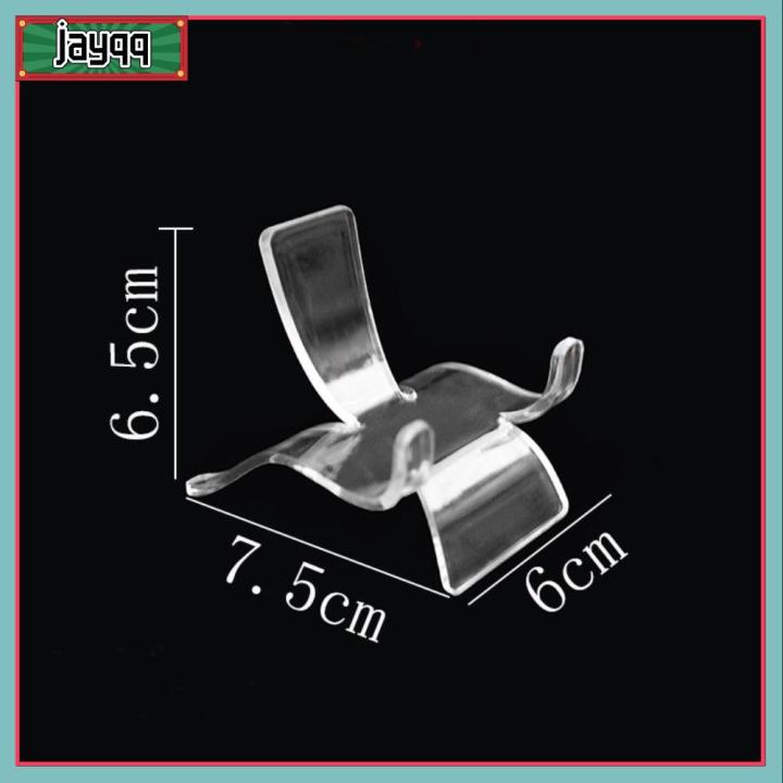 JAYQQ Acrylic Display Holder Fossils Minerals Rocks Crystal Stone Shown Holder Durable Jewelry ...