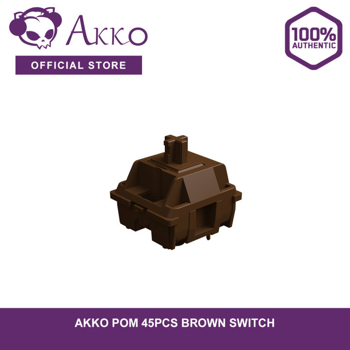 AKKO POM 45PCS Brown Switch | Lazada PH