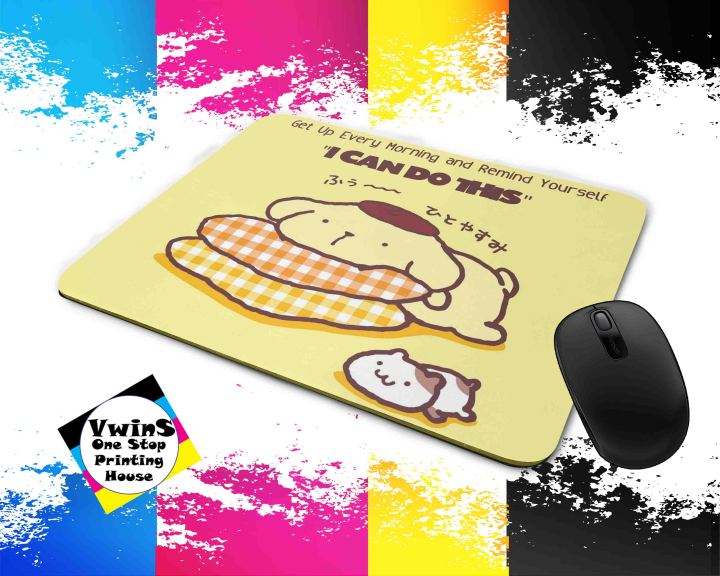 Pompompurin Design Mousepads! Sanrio Character Pompompurin Mouse pads ...