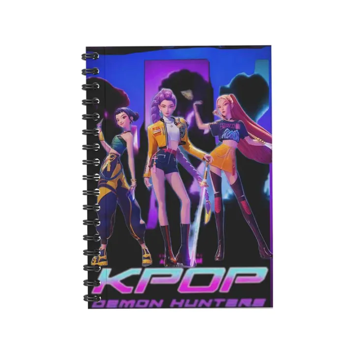 Bali Kpop Demon Hunters Anime Kawaii A6 Notebook Student Hand Account ...