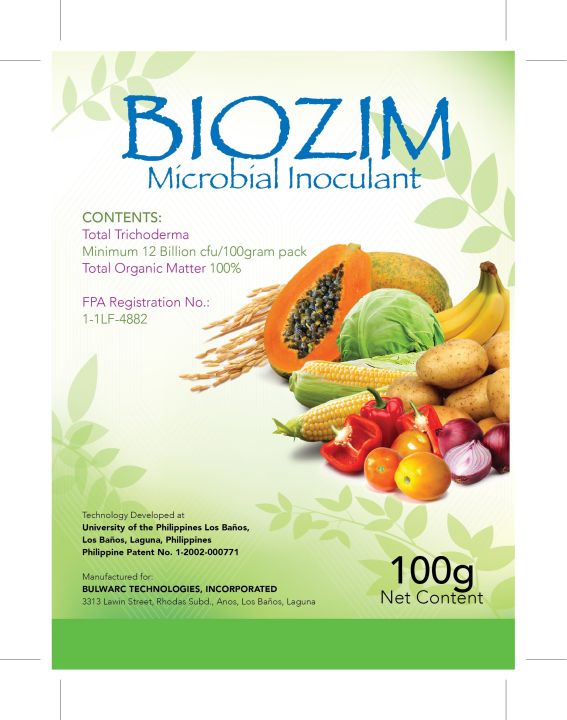 BIOZIM Microbial Inoculant (2x100 gram Sachet) BIO FERTILIZER | Lazada PH