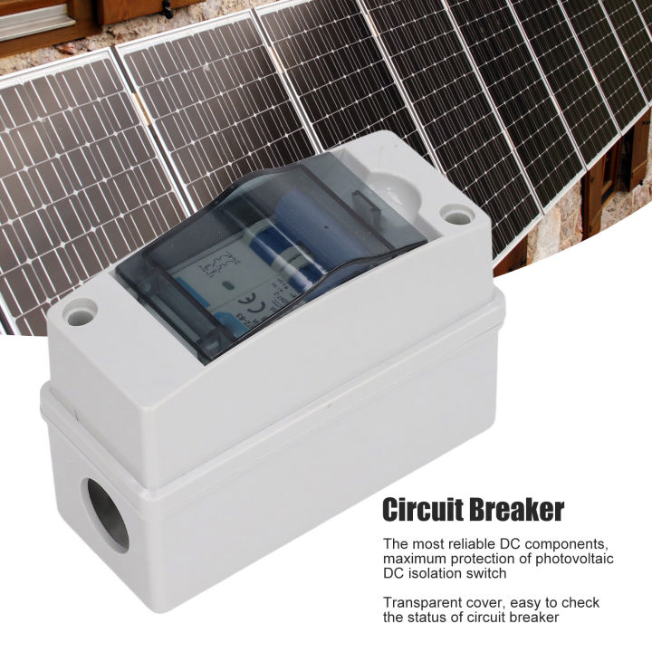 Circuit Breaker Transparent Cover 1000V Safe Installation Overvoltage ...