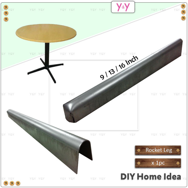 Y&Y Eco Restaurant Table Rocket Leg Part / Metal Table Leg / High Bar ...