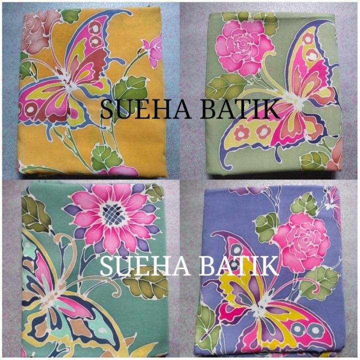 Kain Pasang Batik Lukis Kelantan Secret Garden Series 100% Lukisan ...