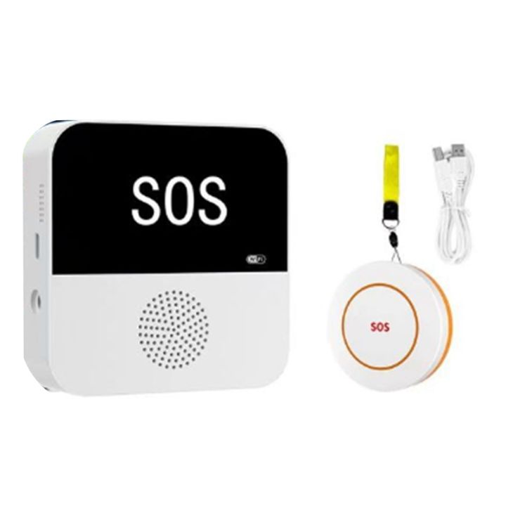 Wireless WiFi Elderly Caregiver Pager SOS Call Button Emergency SOS ...