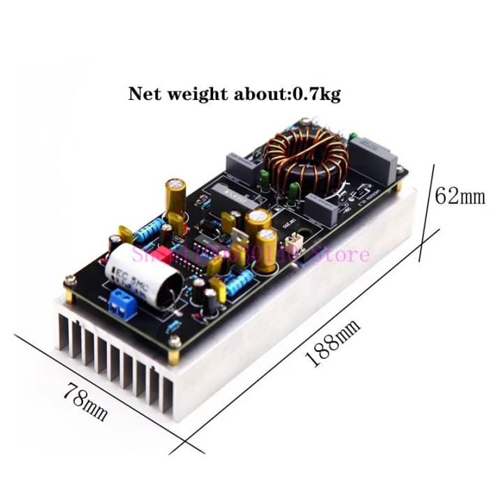 Hifi Mono 500W Class D Digital Audio Power Amplifier Finished Board ...
