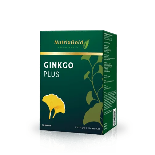 NUTRIXGOLD GINKGO PLUS 120MG X 60'S CAPS EXP:2025 | Lazada