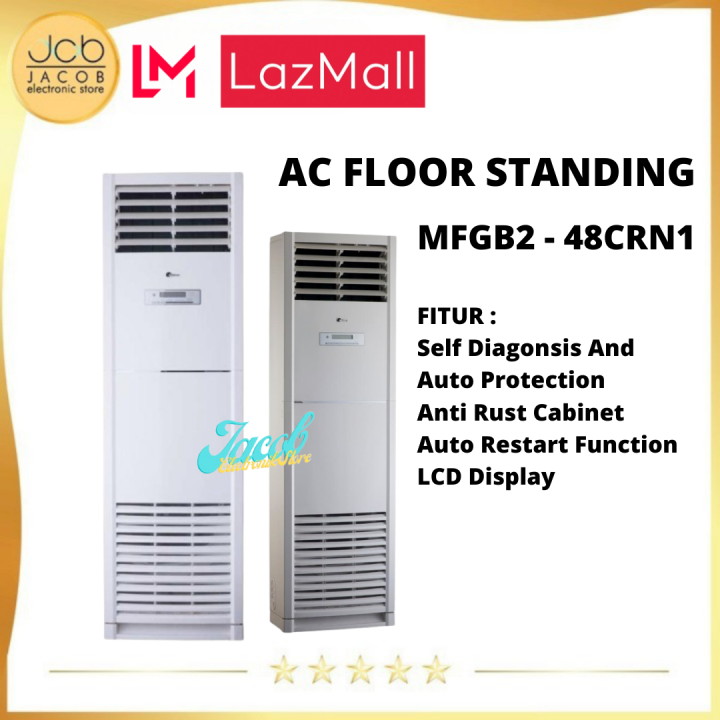 MIDEA AC FLOOR STANDING 5 PK MFGB2 48CRN1 UNIT ONLY | Lazada Indonesia