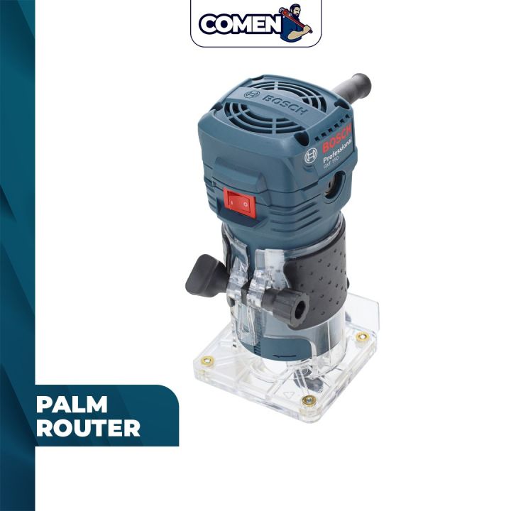 BOSCH Palm Router GKF550 Professional Electric Wood Trimmer Woodworking ...