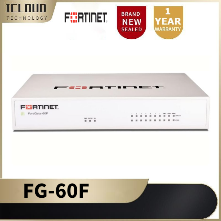 family business/FG-60F 10 x GE RJ45 ports/firewall /Fortinet FortiGate ...