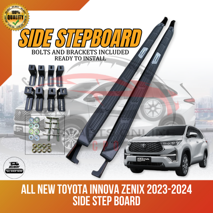 CPO TOYOTA INNOVA ZENIX 2023-2024 SIDE STEP BOARD (ORIGINAL WITH WRAP ...