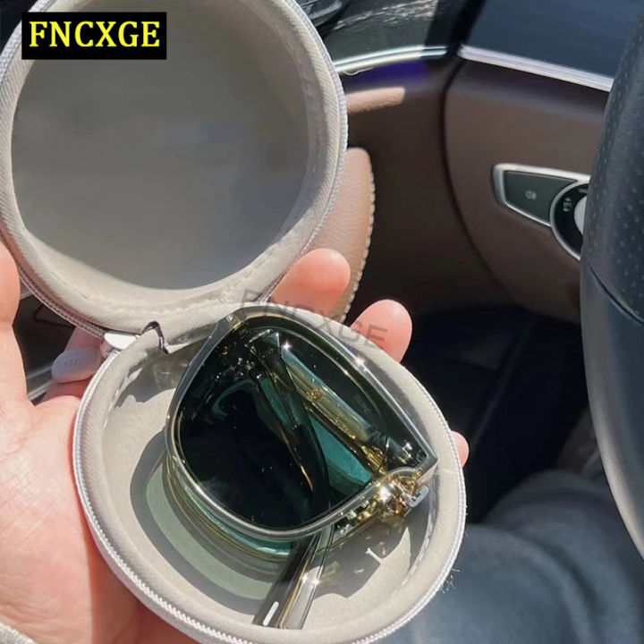 FNCXGE Foldable sunglasses women men ultra-light with UV-proof and sun ...