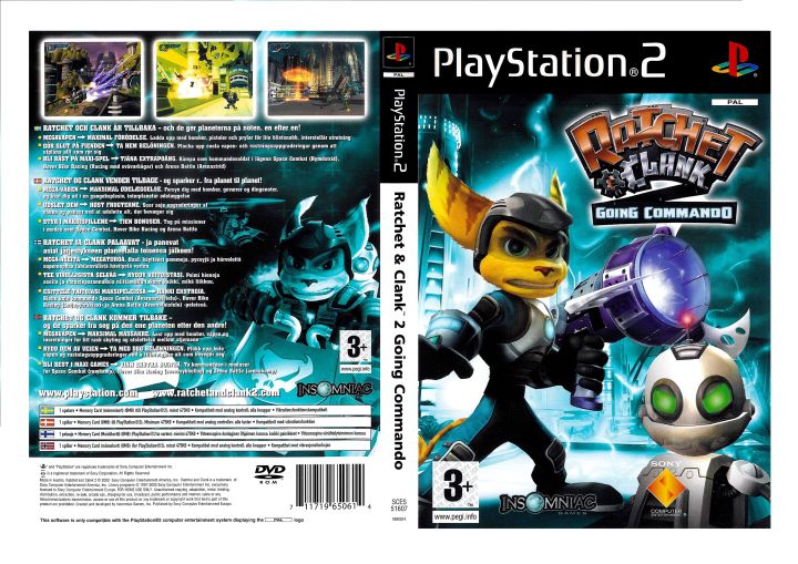 PS2 Ratchet & Crank 2 going Commando (DVD Game) | Lazada