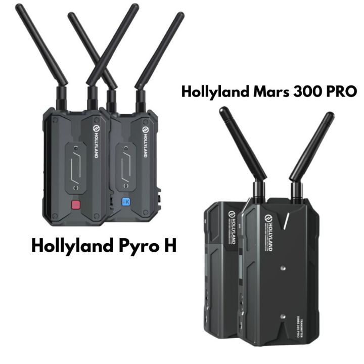 Hollyland Pyro H 4K UHD HDMI Dual Band Wireless Video Transmitter and Receiver Transmission ...