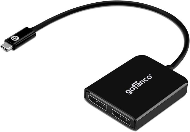 Gofanco 4K 30Hz USB-C MST Hub พร้อม2 DisplayPort Displays - USBC ไปยัง ...