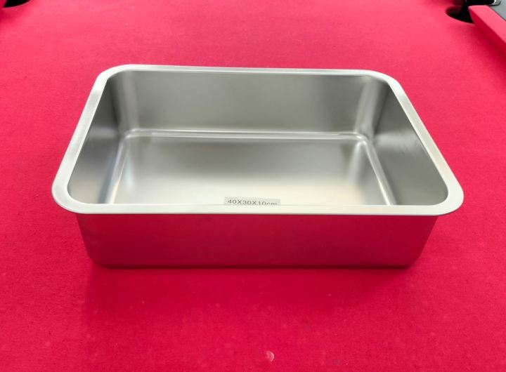 Wajan Kotak Stainless Ukuran 40 x 30 x 10cm | Lazada Indonesia