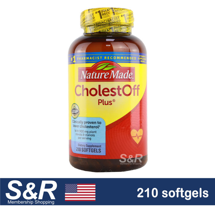 Nature Made CholestOff Plus 210 Soft Gels | Lazada PH