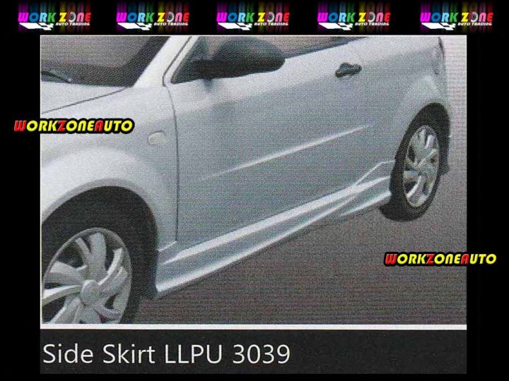 LLPU3039 Proton Satria Neo PU Side Skirt (G-Concept) Body kit Bodykit ...